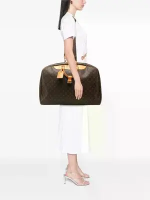 LOUIS VUITTON Monogram Alize 2 Poches Travel Bag