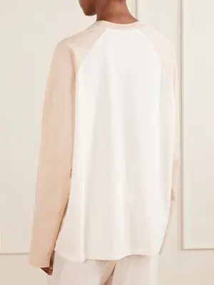 Wardrobe.NYC Raglan Cotton-jersey T-shirt