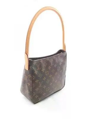 LOUIS VUITTON Monogram Looping Mm Shoulder Bag - Brown