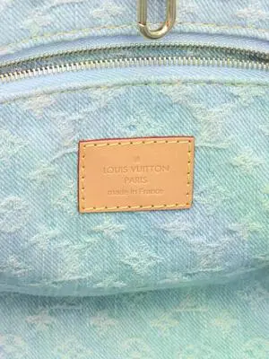 LOUIS VUITTON Monogram Denim Let Go Pm Satchel