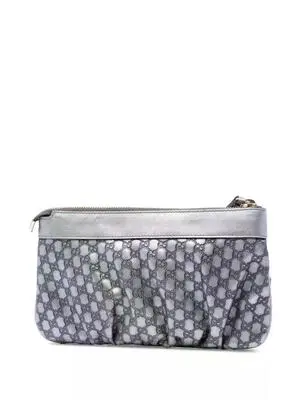 Gucci Microssima Heart Wristlet Pochette Clutch Bag