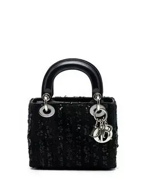Dior Mini Lady Satchel - Black