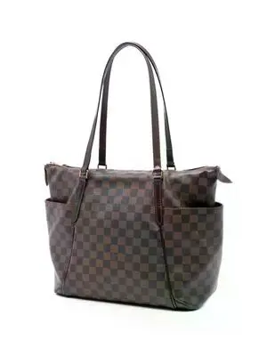 LOUIS VUITTON Damier Ebene Totally Mm Tote Bag