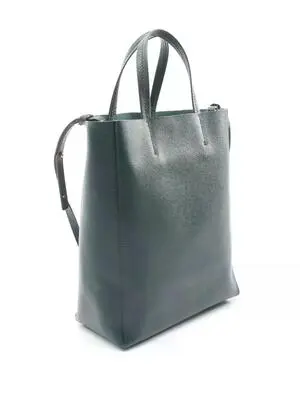 Celine Small Grained Calfskin Vertical Cabas Satchel Tote Bag