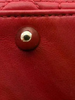 Dior Lady Satchel - Red