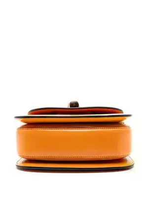 Gucci 1947 Bamboo Top Handle Bag Satchel - Orange