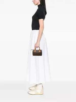 LOUIS VUITTON Monogram Mini Speedy Hl Satchel