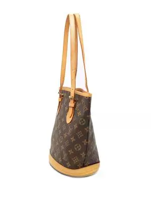 LOUIS VUITTON Monogram Petit Bucket Bag