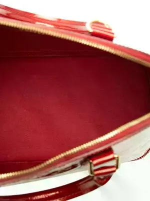 LOUIS VUITTON Monogram Vernis Alma Pm Handbag