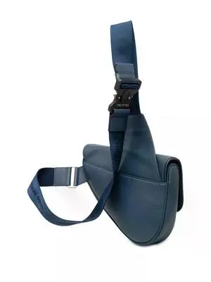 Dior Grained Calfskin Saddle Crossbody Bag