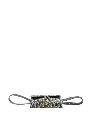 Dior Oblique Canvas Saddle Belt Bag