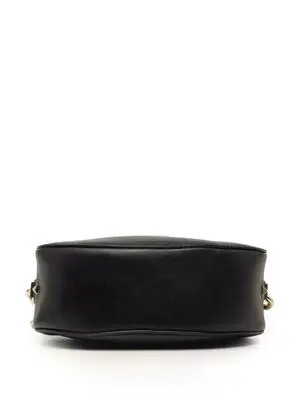 Valentino Garavani Calfskin Rockstud Vltn Oval Crossbody Bag - Black