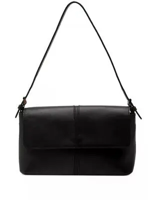 Burberry Leather Flap Shoulder Bag
