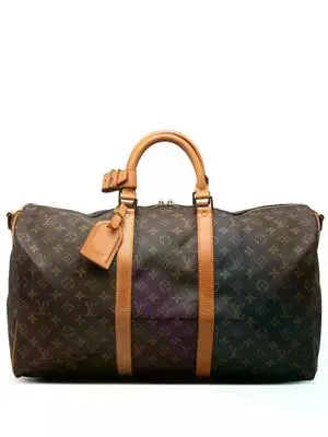 LOUIS VUITTON Keepall Bandouliere 50 Travel Bag - Brown