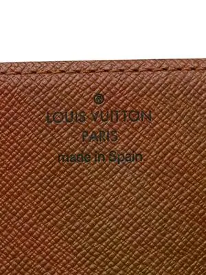 LOUIS VUITTON 2005 Monogram Envelope Business Card Holder