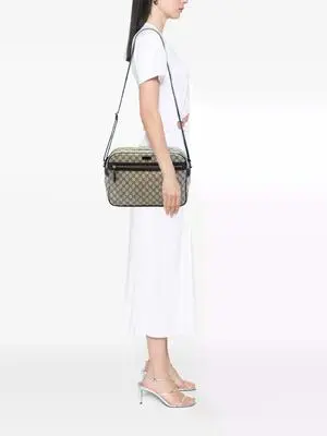 Gucci Gg Supreme Crossbody Bag