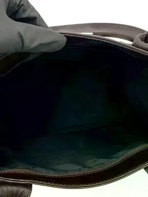 Burberry House Check Canvas Tote Satchel