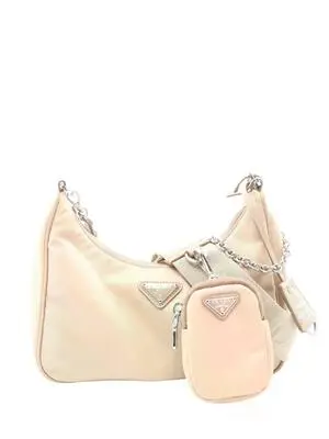 Prada Re Nylon Re Edition 2005 Satchel - Neutrals