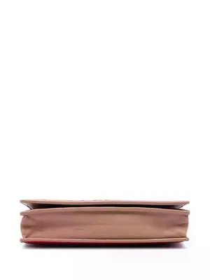 Bottega Veneta Woven Nappa Leather Wallet On Chain Crossbody Bag - Red