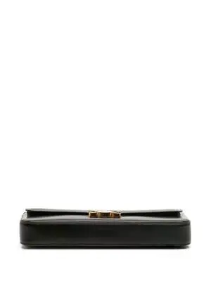 Celine Shiny Calfskin Triomphe Chain Shoulder Bag