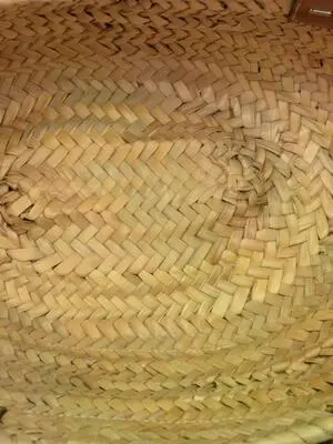 Loewe Raffia Anagram Basket Tote Bag
