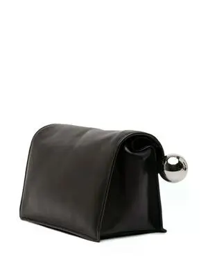 Jacquemus La Pochette Rond Carré Leather Clutch