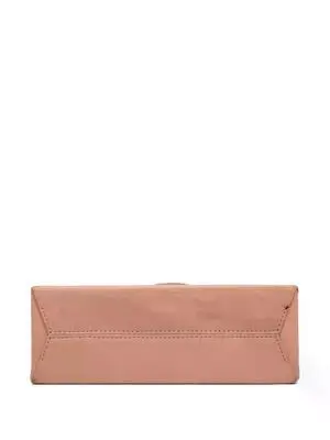 Off-White Calfskin Box Flower Arrow Satchel