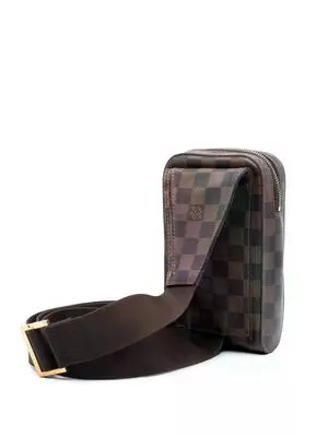 LOUIS VUITTON Damier Ebene Geronimos Crossbody Bag