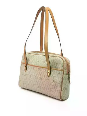 Dior Honeycomb Coated Canvas Shoulder Bag