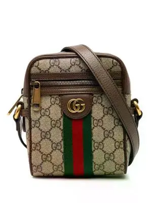 Gucci Ophidia Mini Crossbody Bag - Neutrals