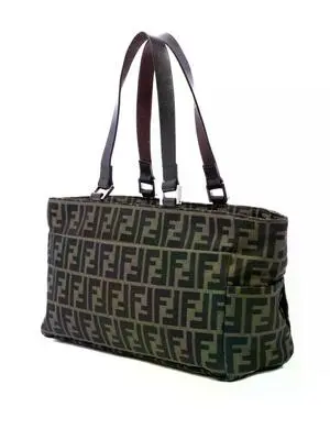 Fendi Zucca Canvas Tote Bag