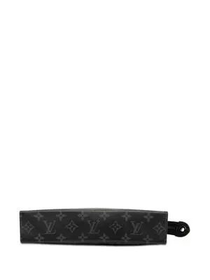 LOUIS VUITTON Monogram Eclipse Pochette Voyage Mm Clutch Bag