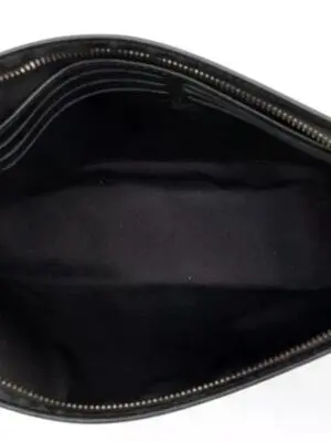 LOUIS VUITTON Monogram Eclipse Pochette Voyage Mm Clutch Bag