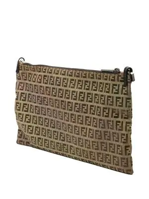 Fendi Zucchino Canvas Crossbody Bag