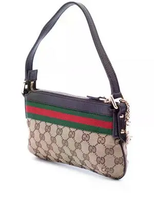 Gucci Gg Canvas Web Shoulder Bag