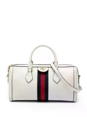 Gucci Ophidia Top Handle Bag - Neutrals