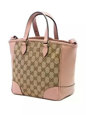 Gucci Small Gg Canvas Bree Satchel