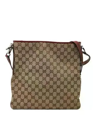 Gucci Gg Canvas Crossbody Bag - Neutrals