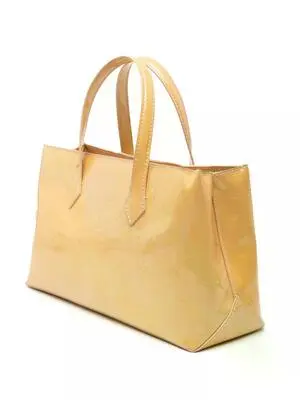 LOUIS VUITTON Monogram Vernis Wilshire Pm Handbag