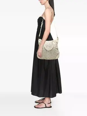 LOUIS VUITTON Monogram Mini Lin Croisette Marina Pm Satchel - Neutrals