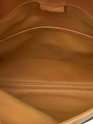 Celine Macadam Coated Canvas Clutch Bag