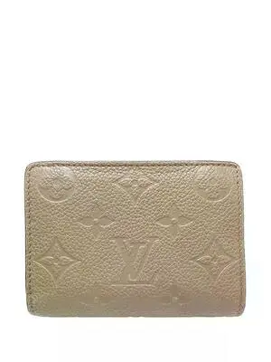 LOUIS VUITTON 2021-2025 Monogram Empreinte Clea Wallet Small Wallets - Neutrals