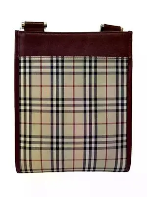 Burberry House Check Canvas Crossbody Bag