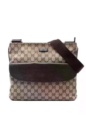 Gucci Gg Canvas Crossbody Bag - Neutrals