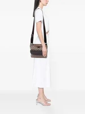 Gucci Gg Canvas Crossbody Bag