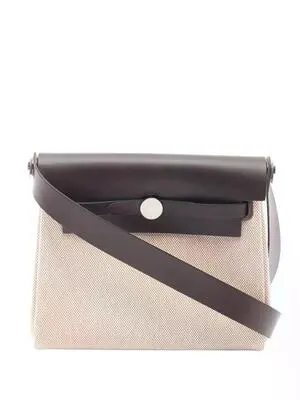 Hermès Herbag Zip 20 Crossbody Bag - Neutrals