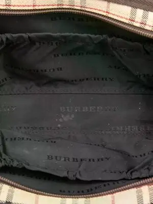 Burberry House Check Canvas Cosmetic Pouch