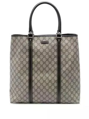 Gucci Gg Supreme Joy Vertical Tote Bag - Neutrals