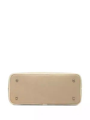Burberry Nova Check Trimmed Canvas Shoulder Bag