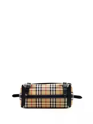 Burberry House Check Canvas Messenger Bag